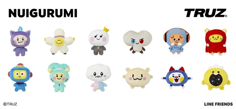 TRUZ 】 TRUZ ぬいぐるみ CHILLI / ROMY / YOCHI / BONBON / MATETSU / LAWOO ...